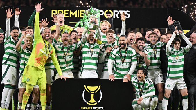 Celtic 3-3 Rangers: Celtic win League Cup on penalties