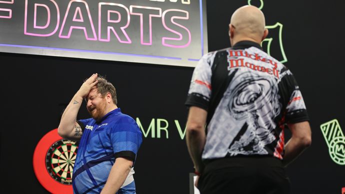 Darts results: Martin Lukeman and Mickey Mansell set to meet in Grand ...