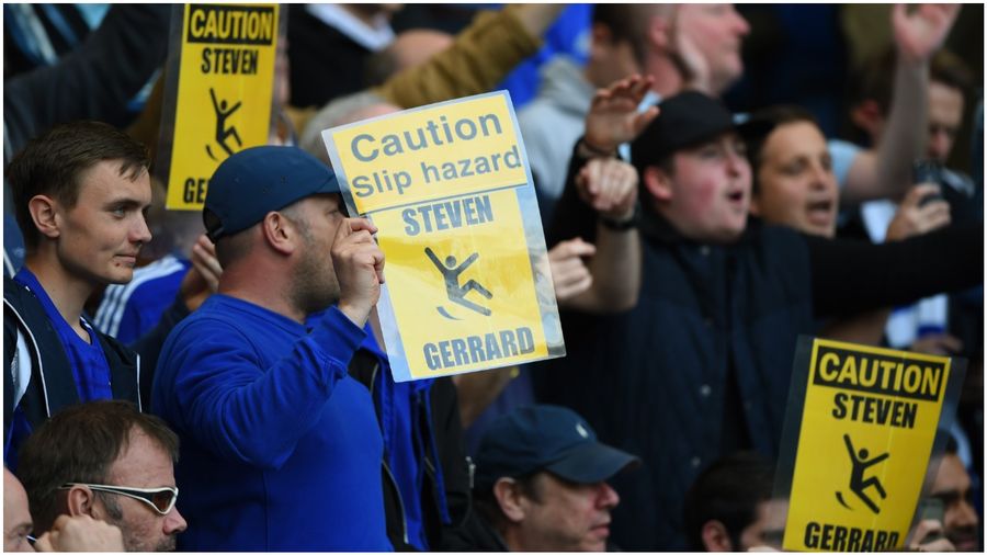 Premier League iconic moments: Steven Gerrard slip costs Liverpool the ...