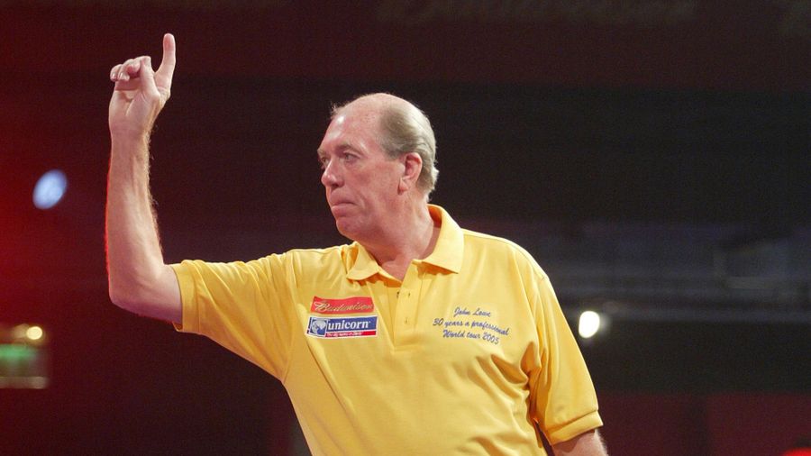 Darts legend John Lowe awarded MBE in the New Year's Honours list