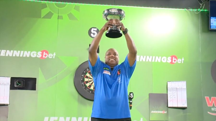 Darts results: Leonard Gates beats Richie Howson to win the World ...