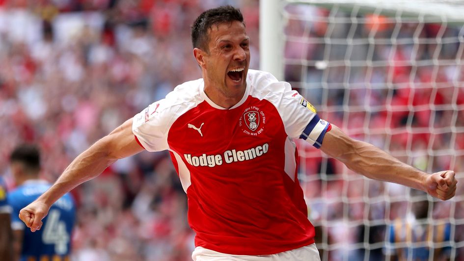 Rotherham 2-1 Shrewsbury: Richard Wood brace sees Millers promoted