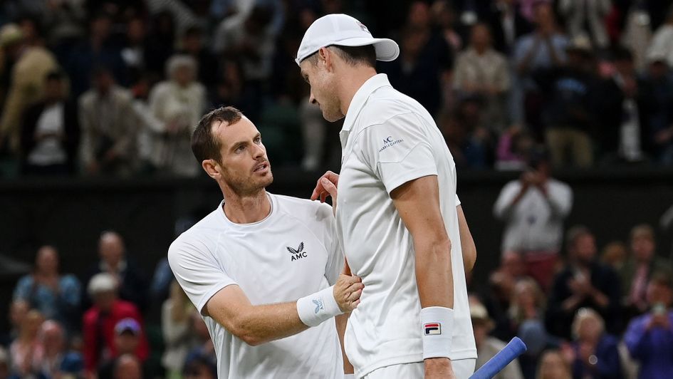 Andy Murray out of Wimbledon following second round defeat to John Isner