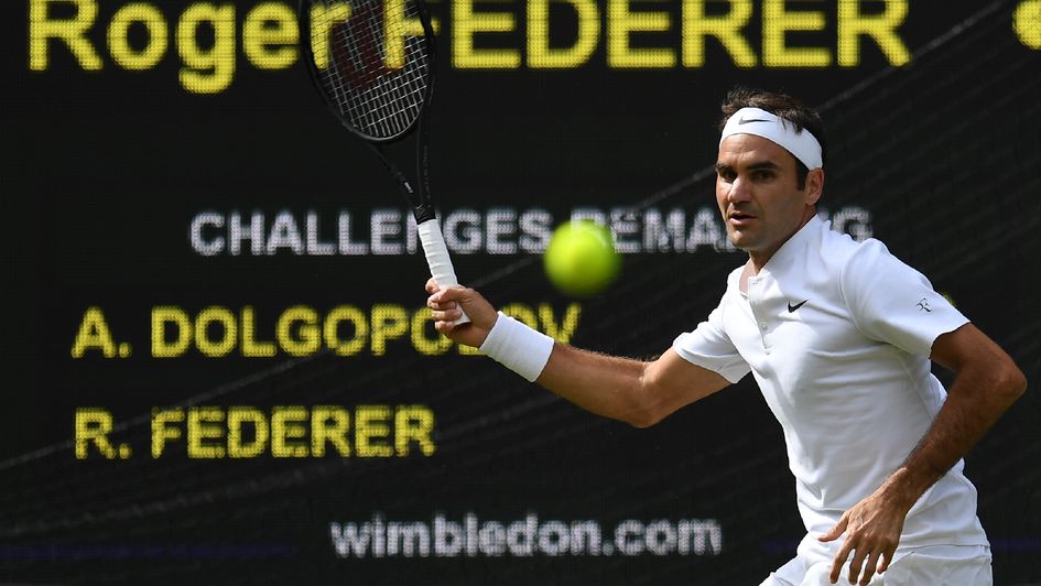 Wimbledon 2017: Roger Federer breaks SW19 record