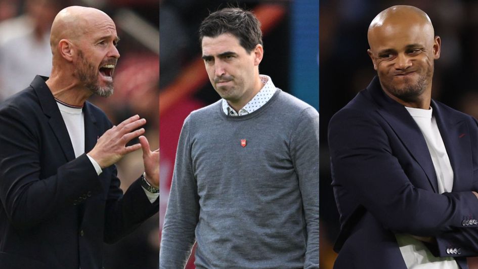 Sack race odds: Andoni Iraola, Erik ten Hag and Vincent Kompany continue tough runs